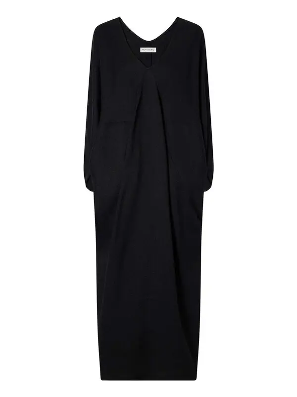 THE FRANKIE SHOP Lila Kaftan Ponte Maxi Dress - Ivory
