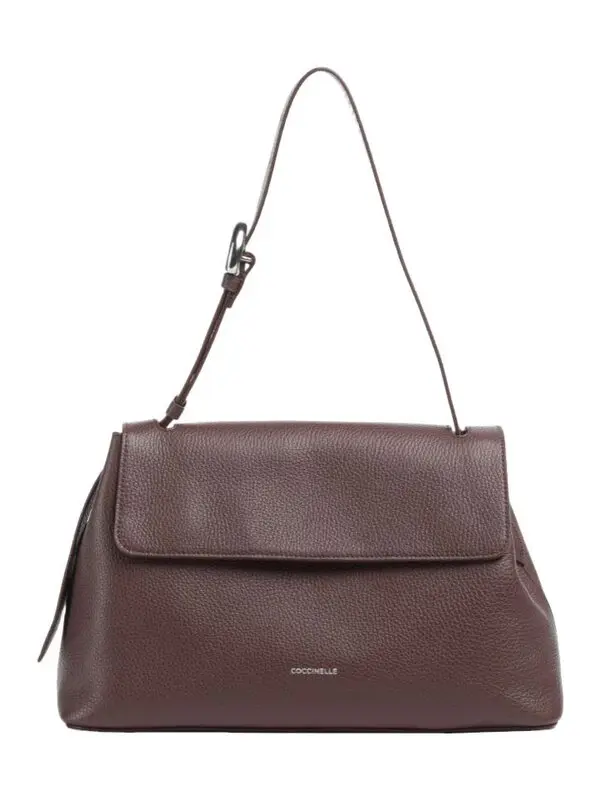 COCCINELLE Flap Shoulder Bag - Brown