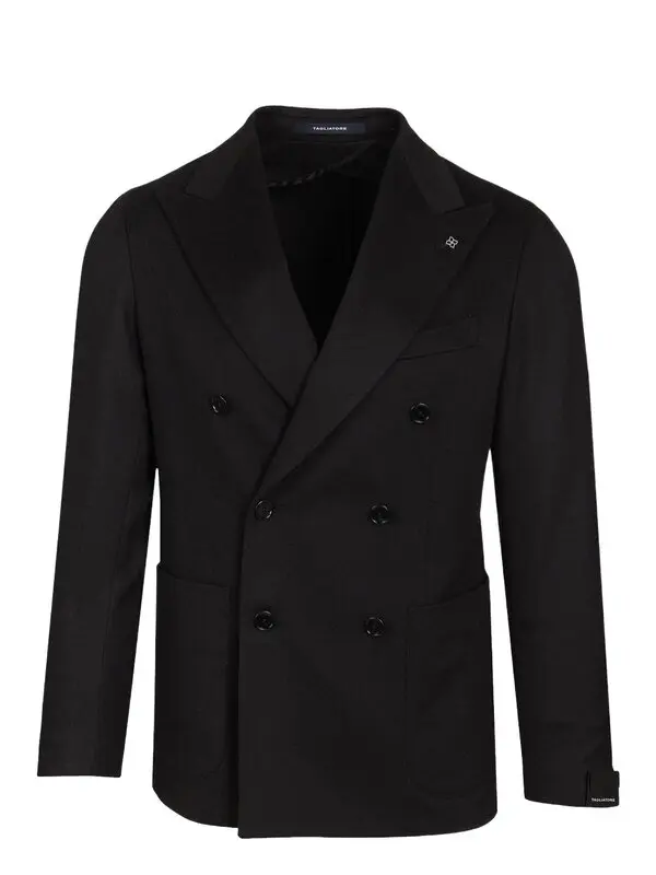 Tagliatore Double-breasted Blazer - Black