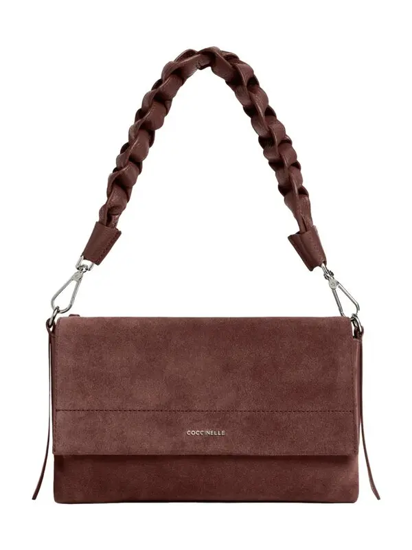 COCCINELLE Flap Shoulder Bag - Berry