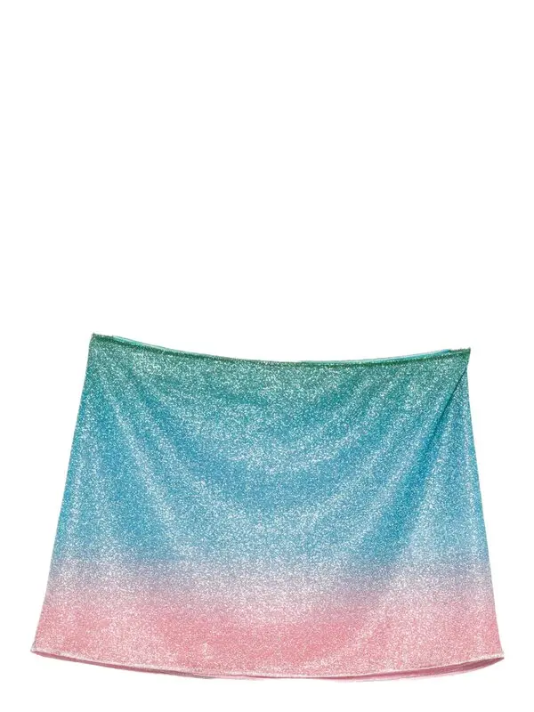 Oseree Mini Skirt - Blue