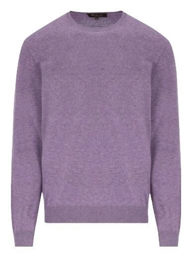 Loro Piana Crew Neck Sweater - Purple