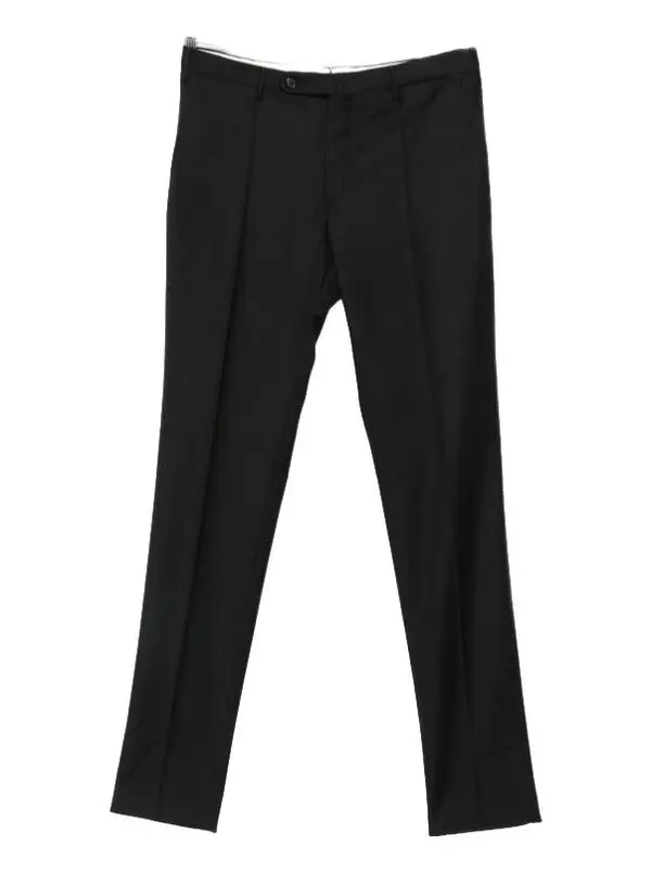 Incotex Tailored Trousers With Belt Loops - Black