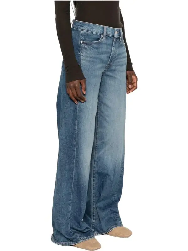 7 For All Mankind Belt Loop Jeans - Blue