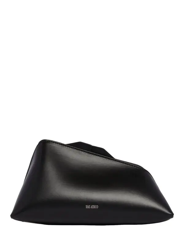 Attico The 8:30 Pm Clutch Bag - Black