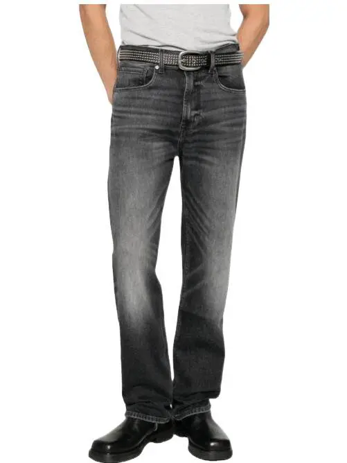 7 For All Mankind Faded Effect Jeans - Black
