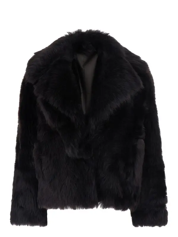 BLANCHA Toscana Fur Jacket - Brown