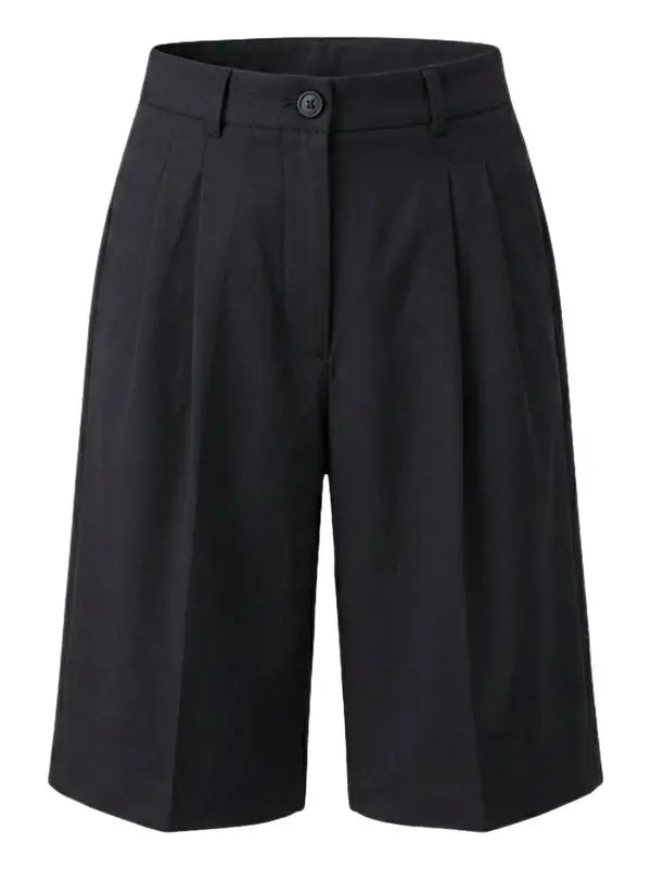MONLICIA Vera Tencel Bermuda Shorts - Black