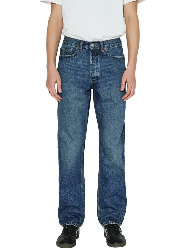 DR. DENIM Dash Straight Stream Dark Fade Vintage Jeans - Blue