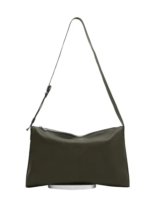 ÉCOTORIE Freya Dark Moss Leather Tote Bag - Green