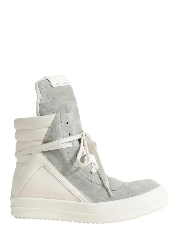 Rick Owens Tower Geobasket High-top Sneakers - Grey