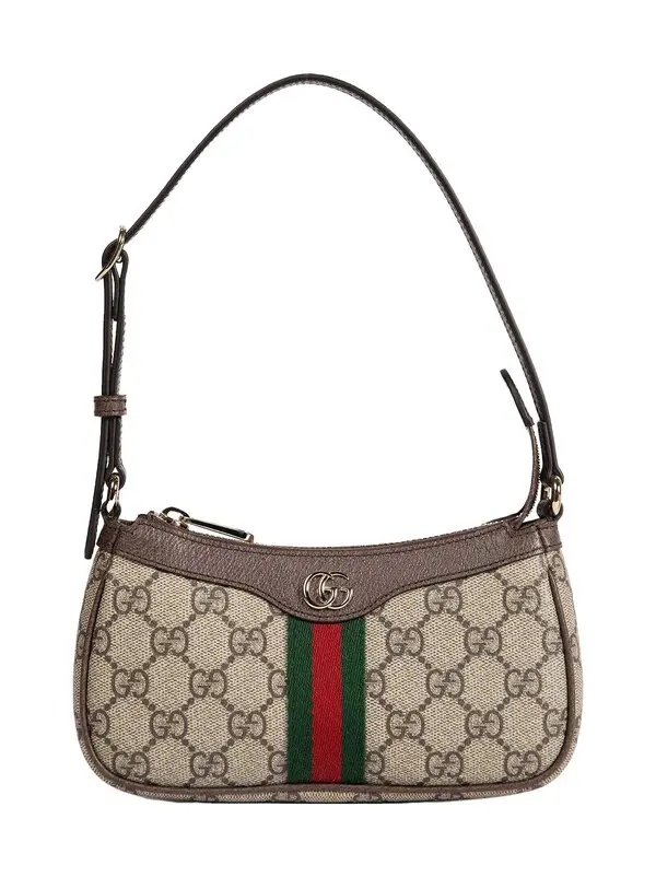 Gucci Ophidia Mini Shoulder Bag - Beige