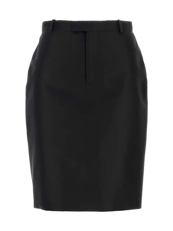 Gucci Faille Skirt - Black