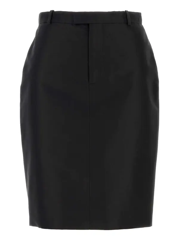 Gucci Faille Skirt - Black