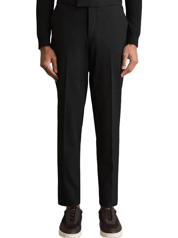 REISS Found Slim Fit Pants - Black