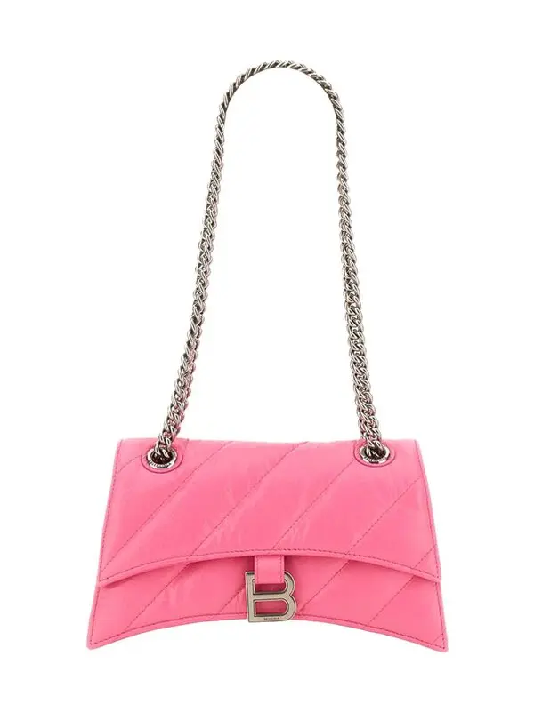 Balenciaga Crush Small Bag - Pink