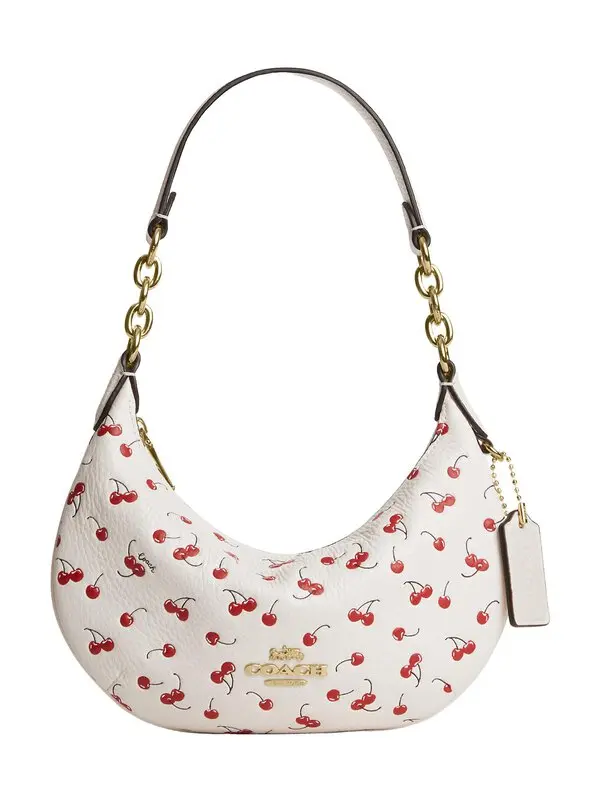 COACH OUTLET Coach Mini Payton Bag With Cherry Print - Gold/chalk Multi