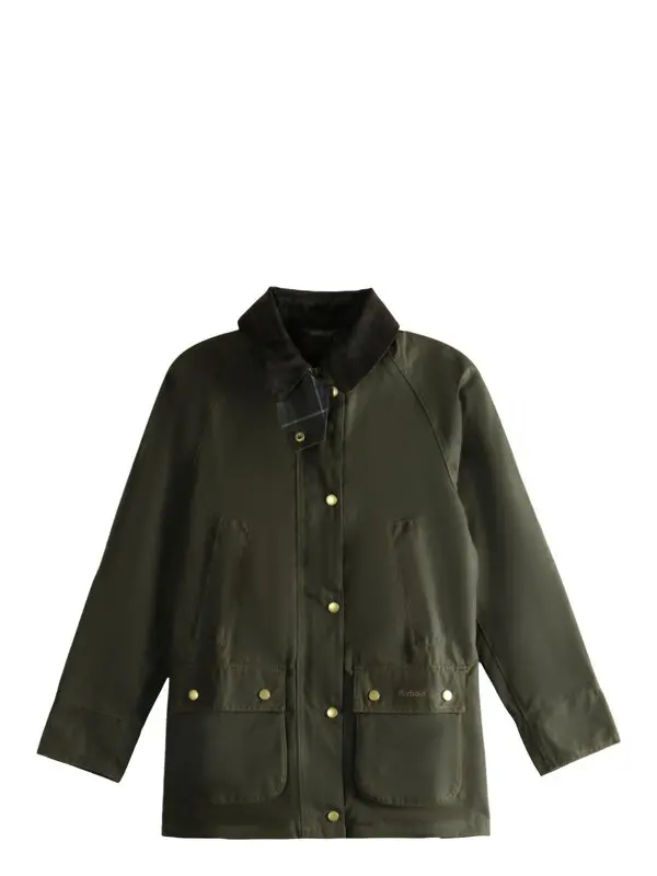 Barbour Long Sleeve Buttoned Pocket Jacket - Olive