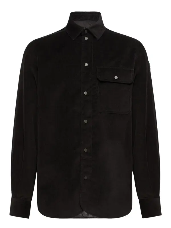 Moncler Corduroy Shirt - Black