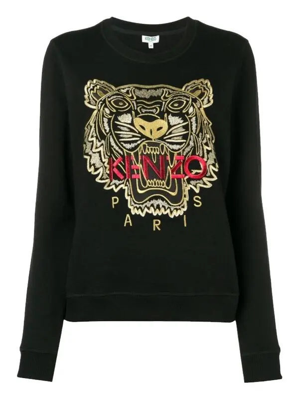 Kenzo Long-sleeved Sweater - Black