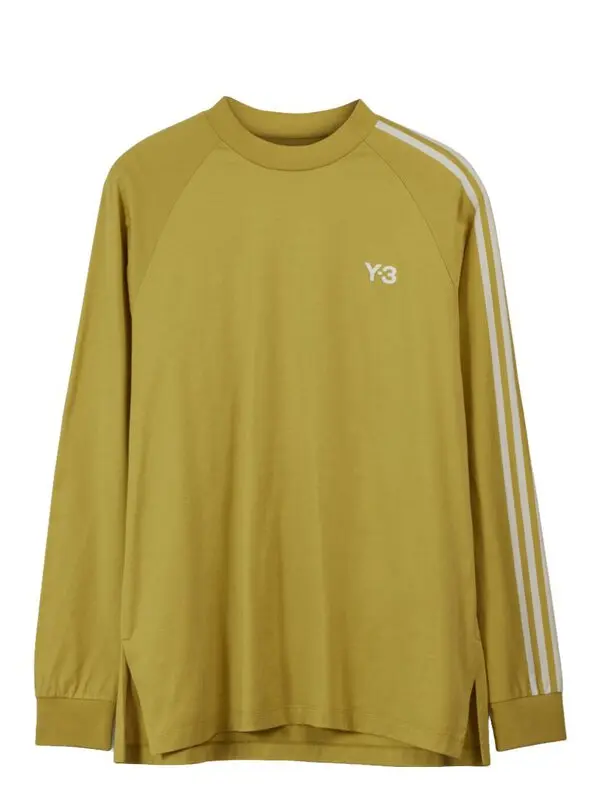 Y3 Striped Long-sleeved T-shirt - Green