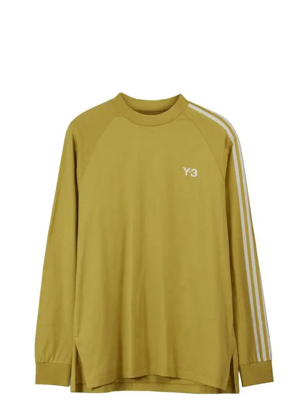 Y3 Striped Long-sleeved T-shirt - Green