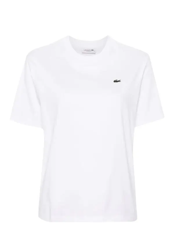 Lacoste Relaxed Fit Soft T-shirt - White