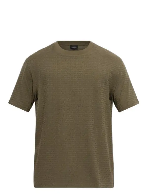 Emporio Armani Crew-neck T-shirt - Brown