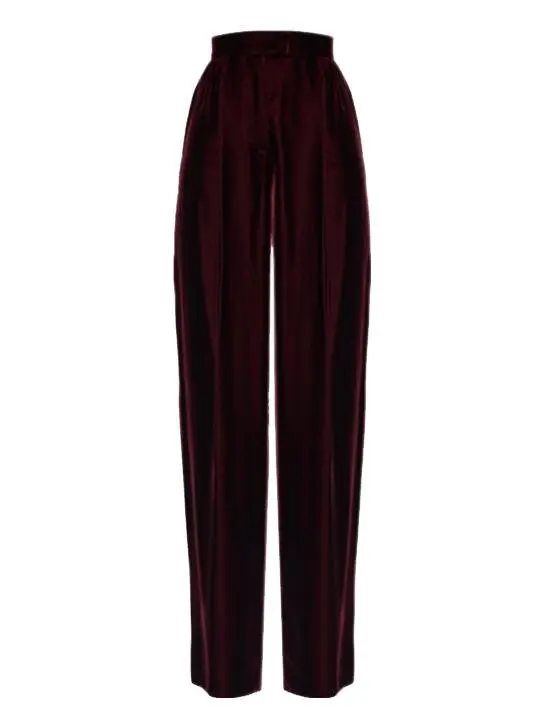 Valentino Garavani Pleated Trousers - Black