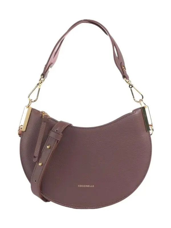 COCCINELLE Zippered Shoulder Bag - Brown