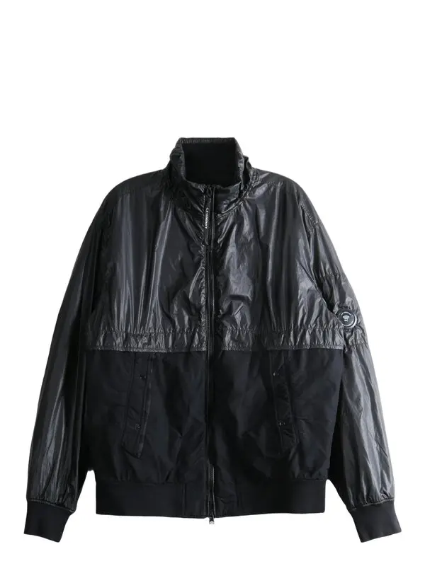 C.P. COMPANY Cs Ii Mixed Bomber Lens Jacket - Black