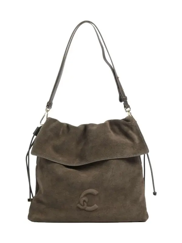 COCCINELLE Drawstring Shoulder Bag - Brown