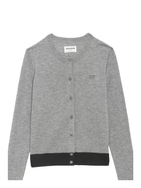 Zadig&Voltaire Missya Cardigan - Medium Gray