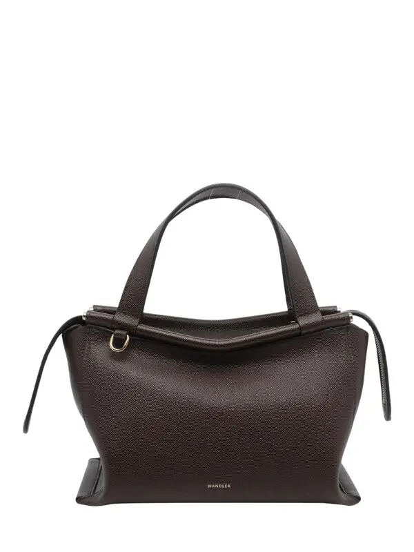 WANDLER Ida Zipped Tote Bag - Black