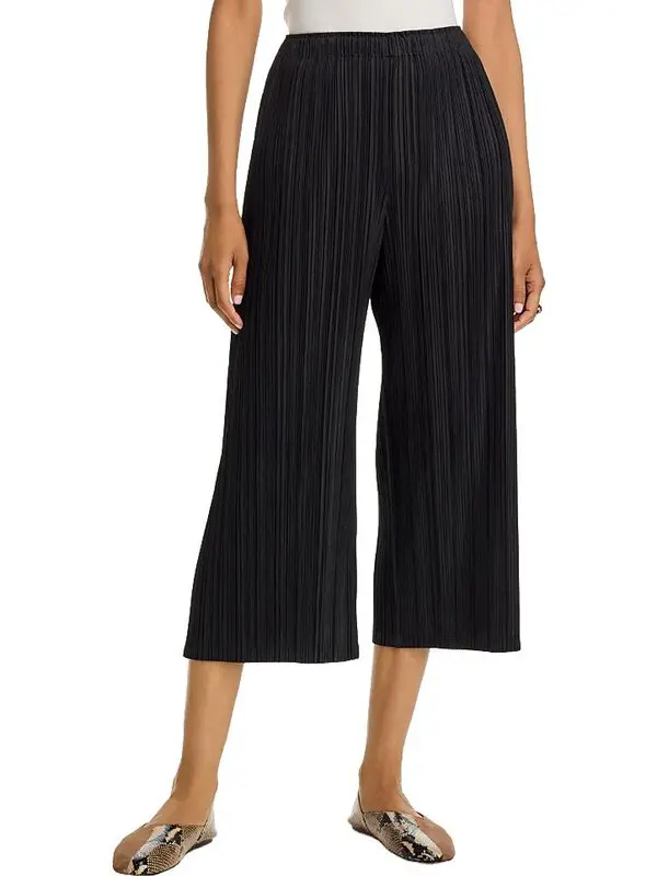 Issey Miyake Mellow Pleats Pants - Black
