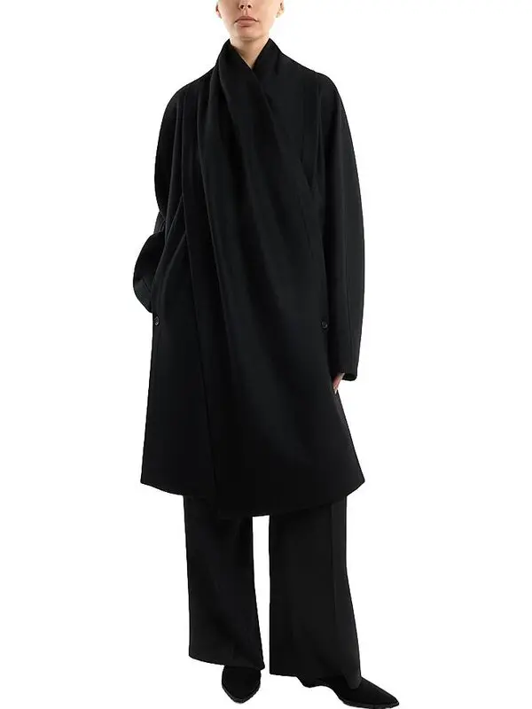 Issey Miyake Manner" Coat - Black