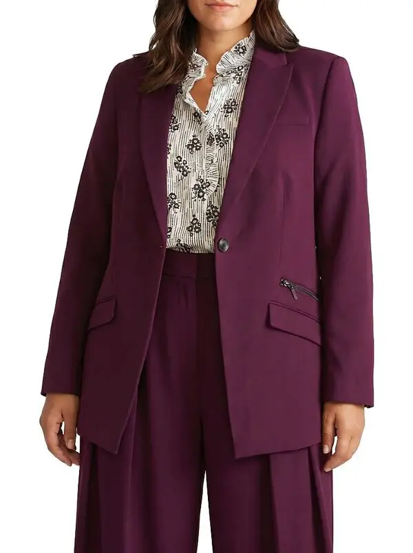 Universal Standard Plus All Day Daria Blazer - Gamay