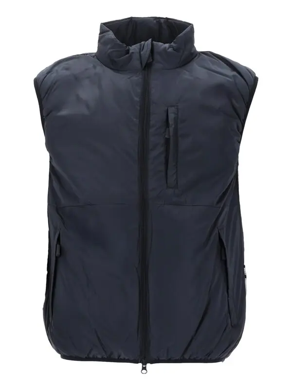 Aspesi Sleeveless Zip-up Vest - Blue