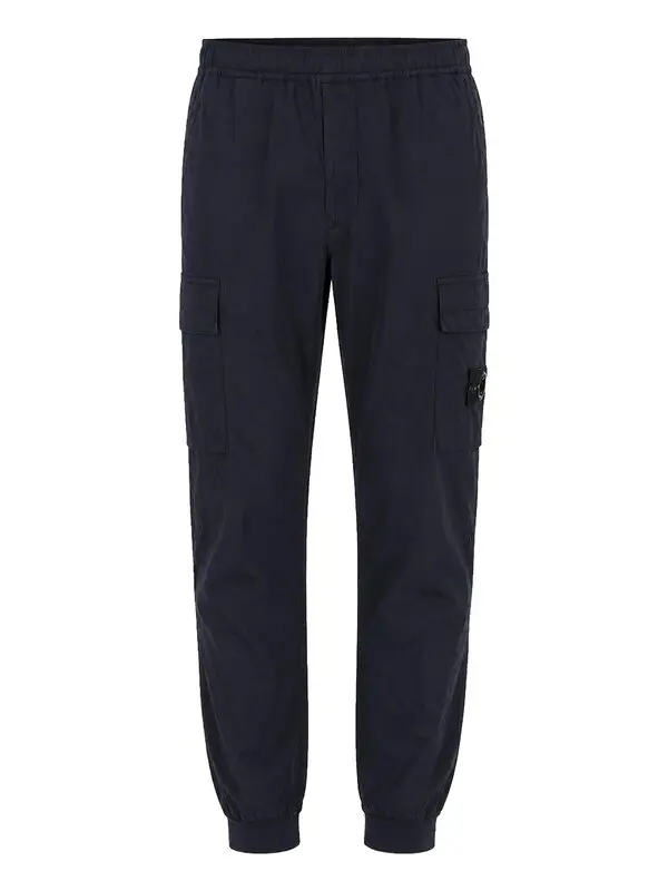 Stone Island Cargo Parachute Pants - Blue