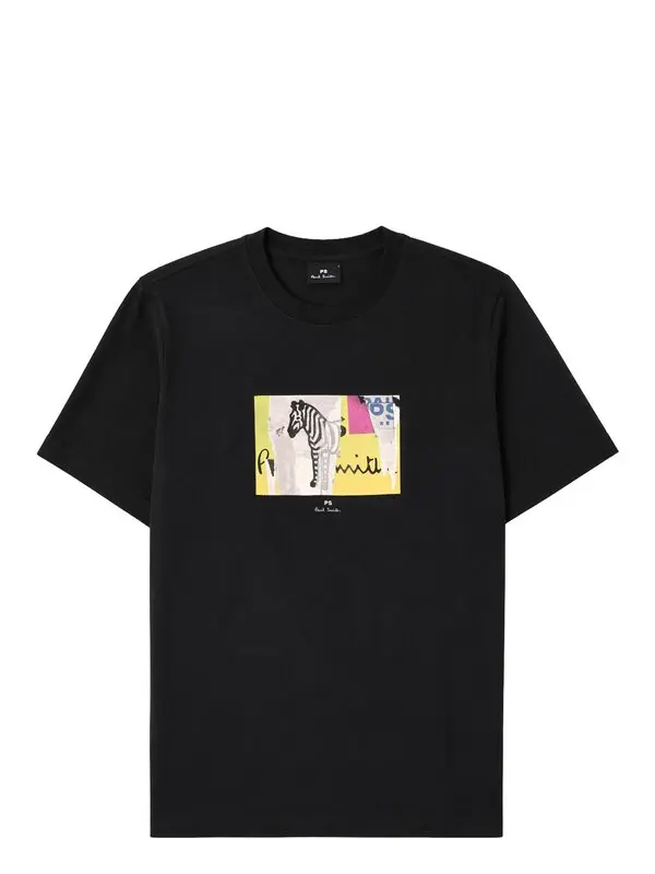 Paul Smith T-shirt "zebra - Black