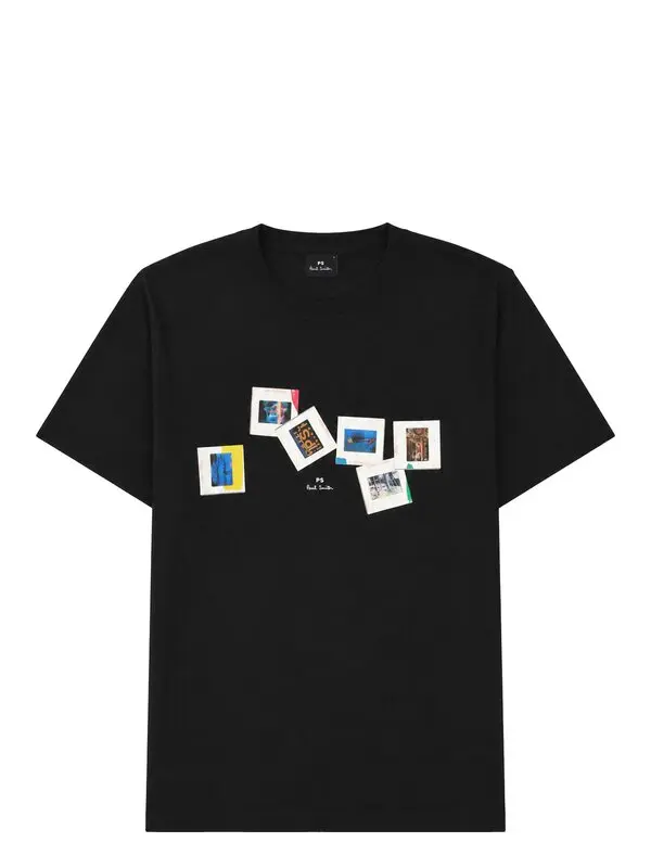Paul Smith T-shirt Con Stampa - Black
