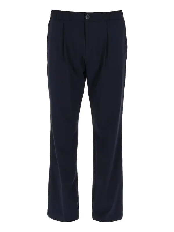 Herno Tailored Elasticated Trousers - Blue