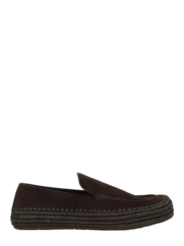 Loewe Rio Suede Loafer - Brown