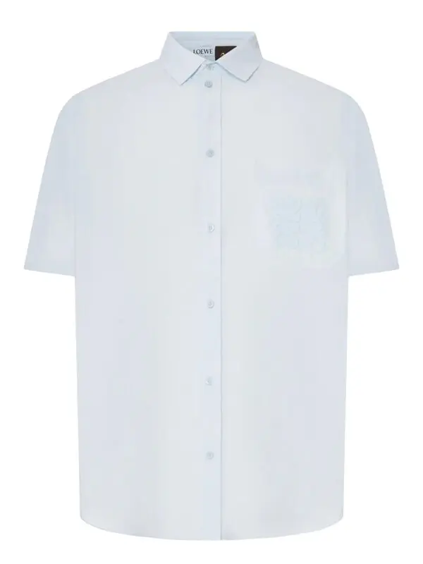 Loewe Cotton Blend Shirt - Blue