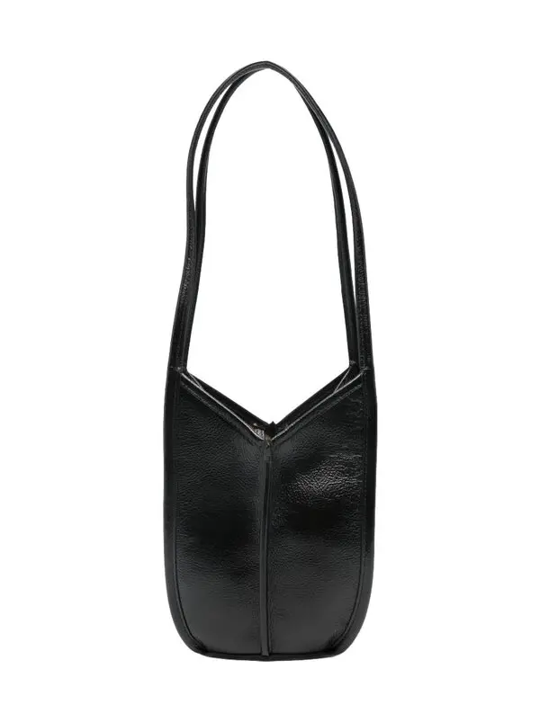 Hereu Calella Leather Bucket Bag - Black