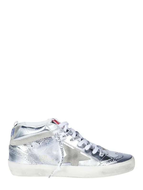 GOLDEN GOOSE Mini Star Wave Sneakers - Grigio