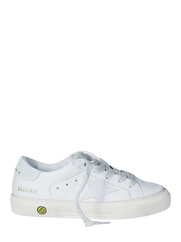 GOLDEN GOOSE Mini Star And Heel Sneakers - Bianco