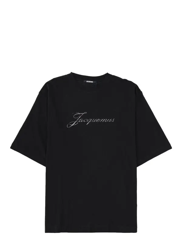 Jacquemus Logo Graphic T-shirt - Black