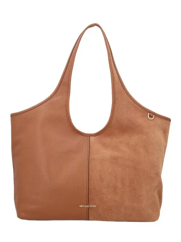 Michael Kors Leather Tote Bag - Buff