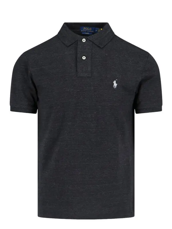 Polo Ralph Lauren 100% Cotton Polo Shirt - Black
